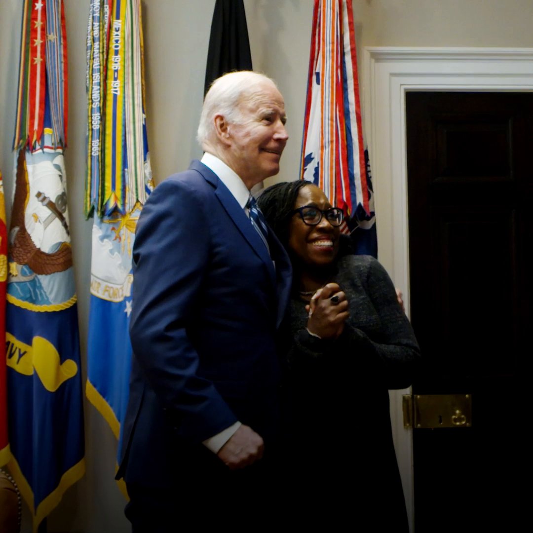 Historic moment for our courts and for our country. Congratulations ...