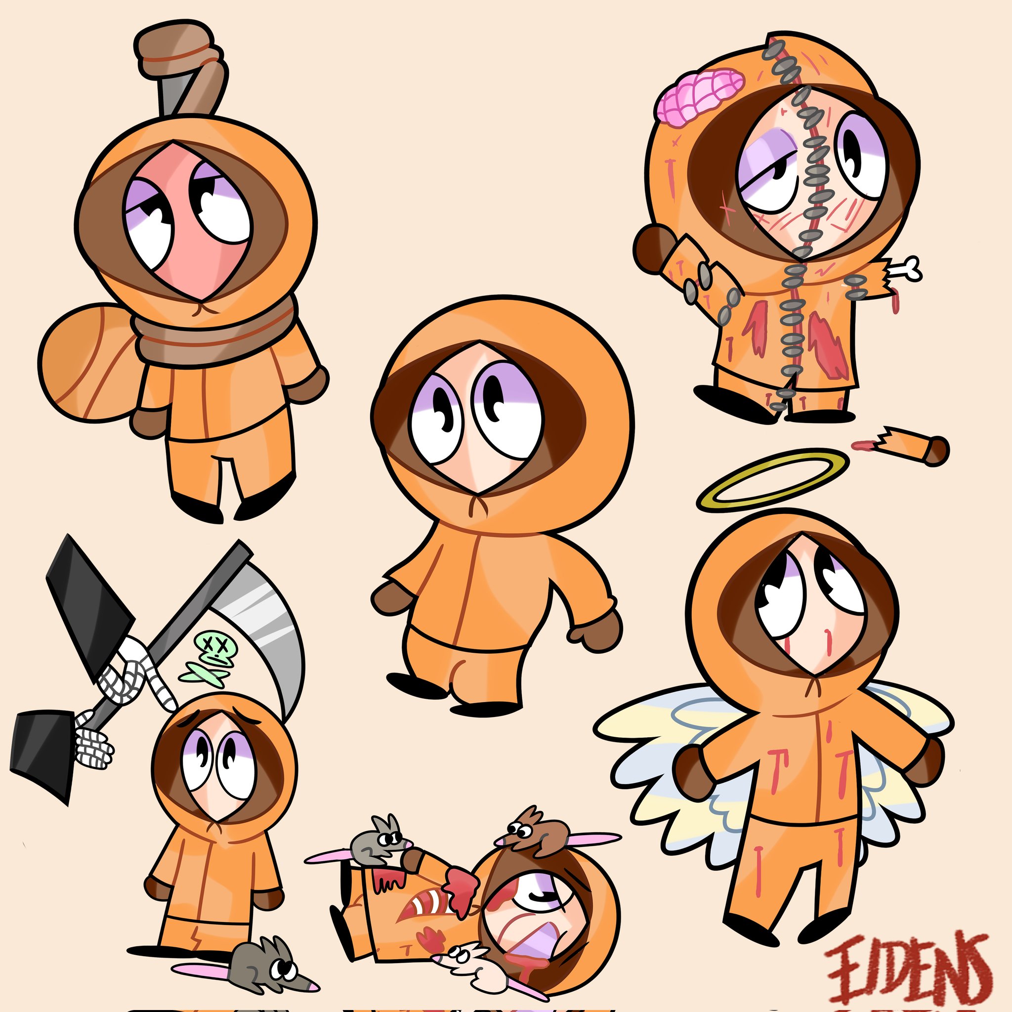 South Park Fan Art Kenny