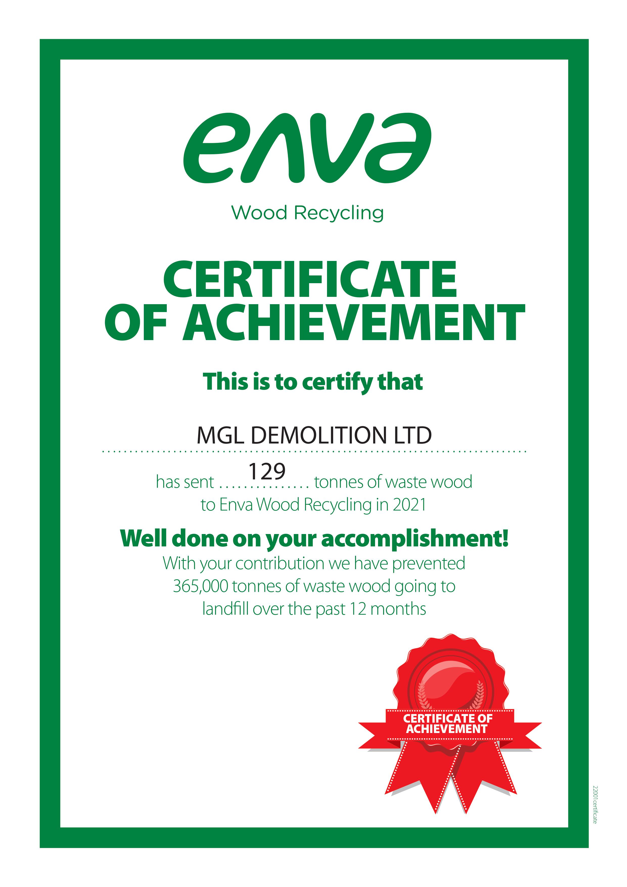 MGL Group on Twitter: "♻️ Recycling waste wood ♻️ MGL Demolition sent 129 tonnes of waste wood ...