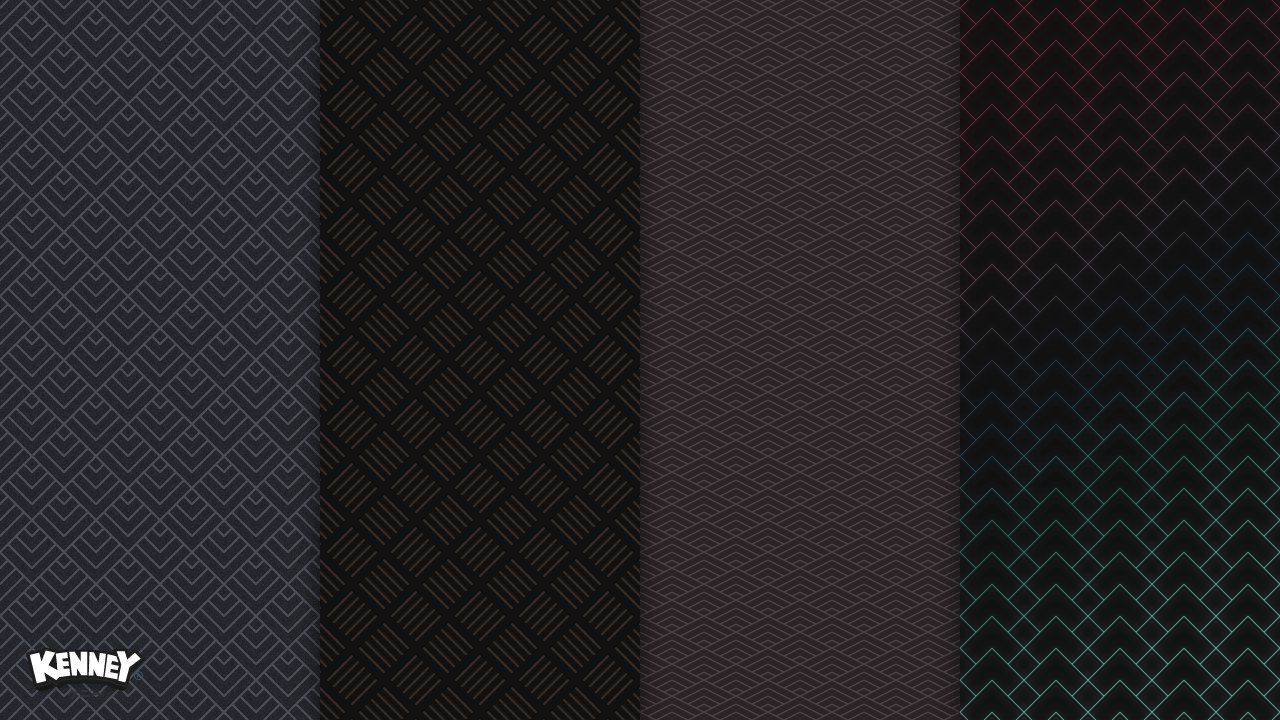Kenney on Twitter: "Pattern Pack 2 will feature 80 more seamless patterns as bitmap + vector ...