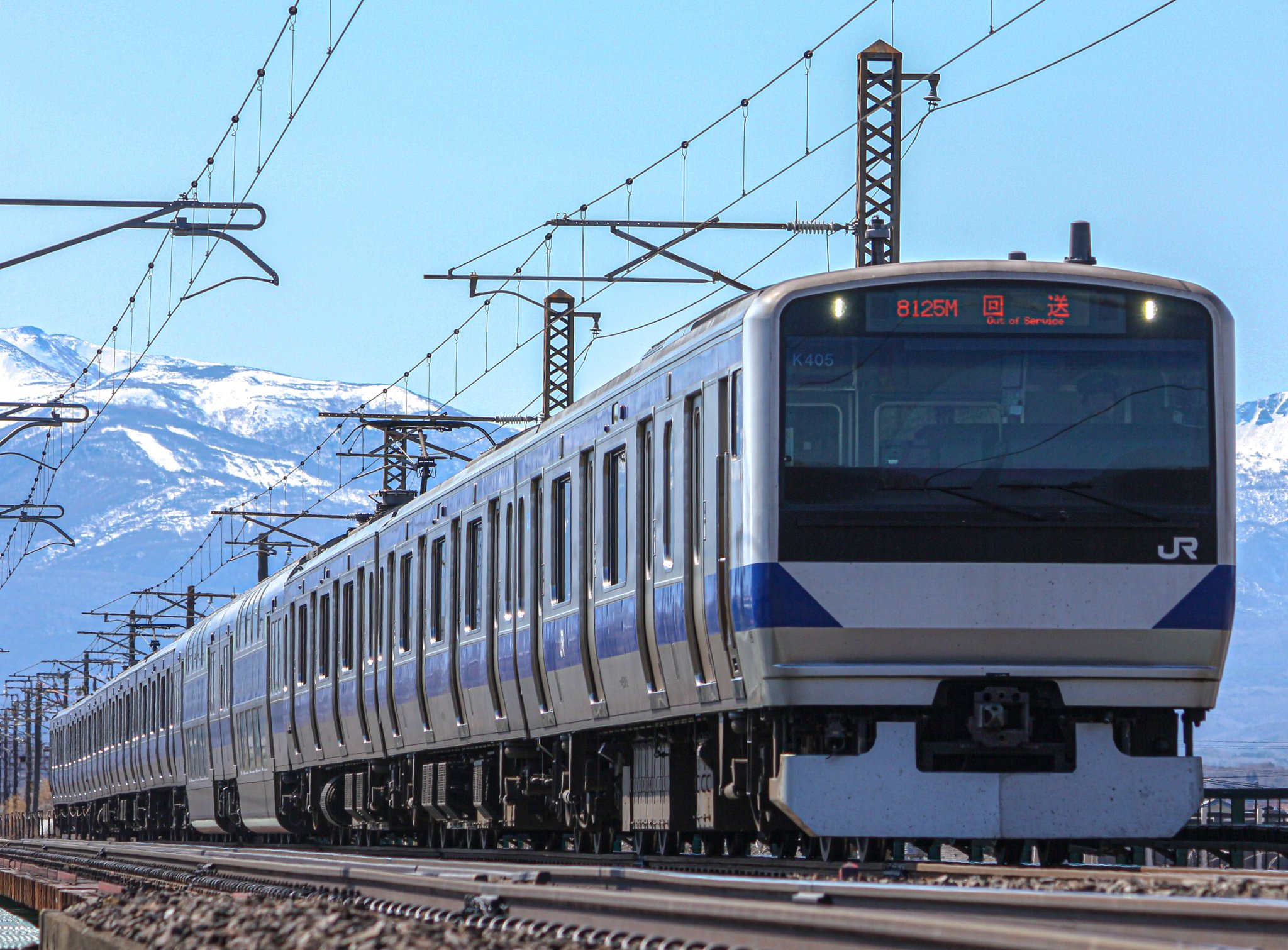 兎🐰 on Twitter: "2022/04/08 回8125M 東北本線 E531系 KY入場回送 E531系0番台K405編成[水カツ] https://t.co/XtqxrD5wtD ...