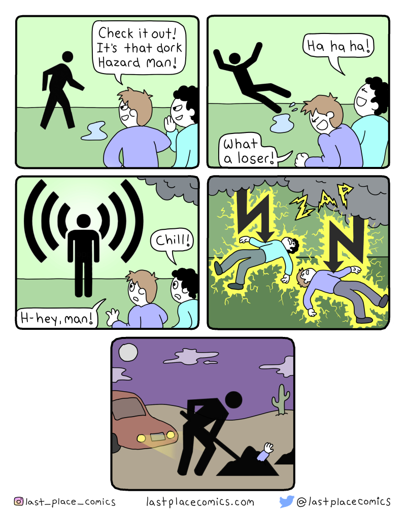 「🚹New comic: Hazard Man 2🚹 👇👇BONUS PANELS IN THE COMMENTS」Zach | Last ...