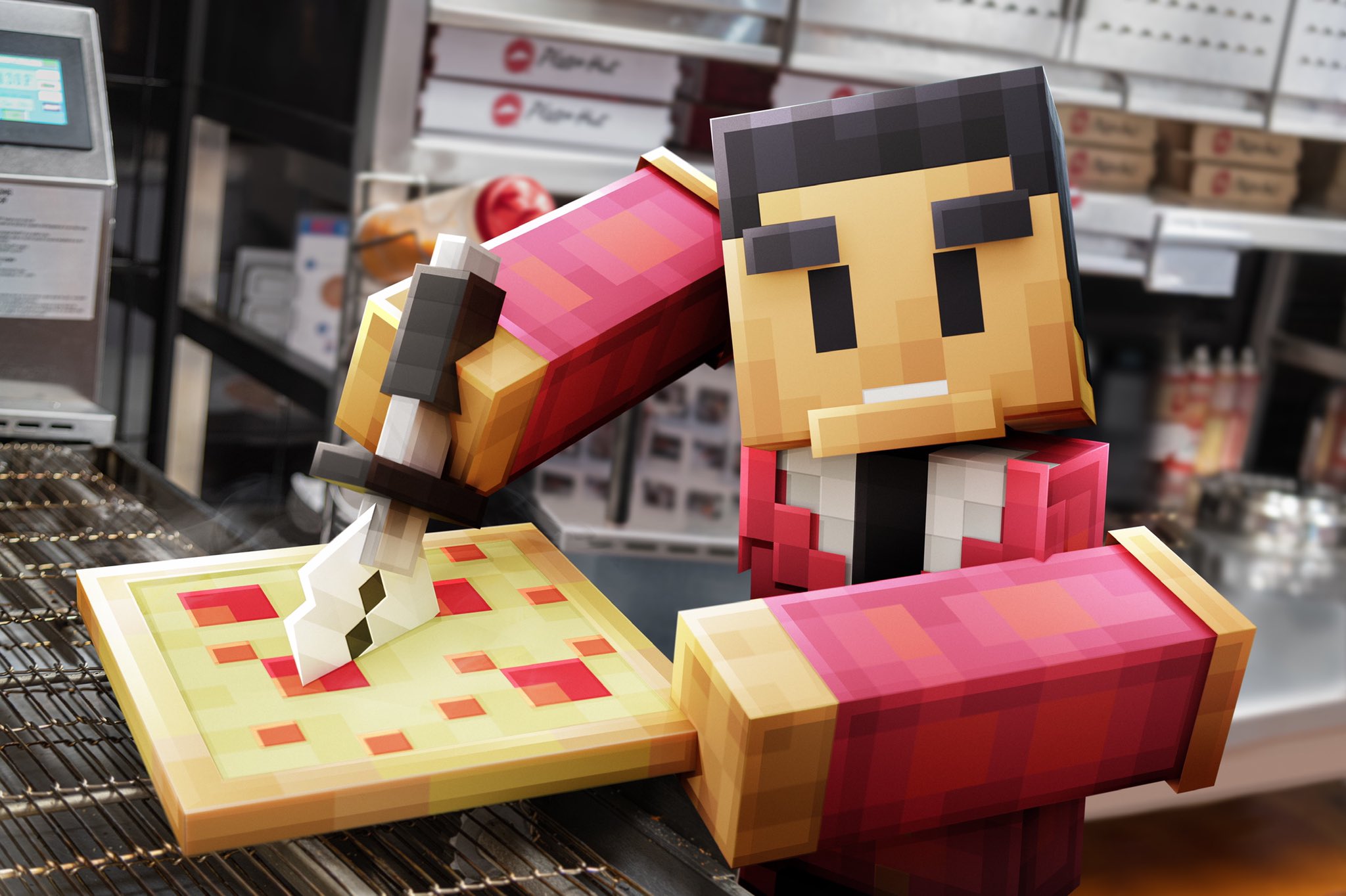 Minecraft Pizza Hut