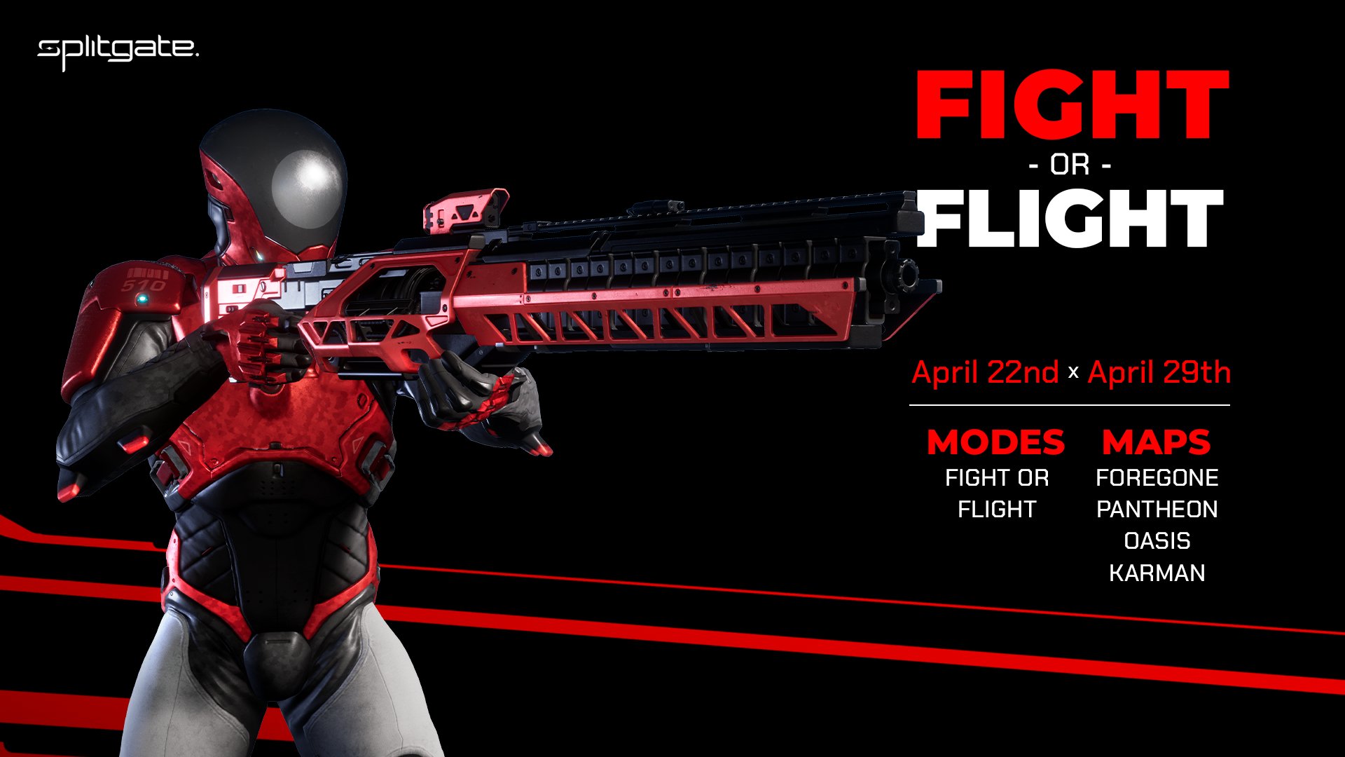 Splitgate on Twitter: "Will you fly or will you fight? Decide in the Flight or Flight game mode ...