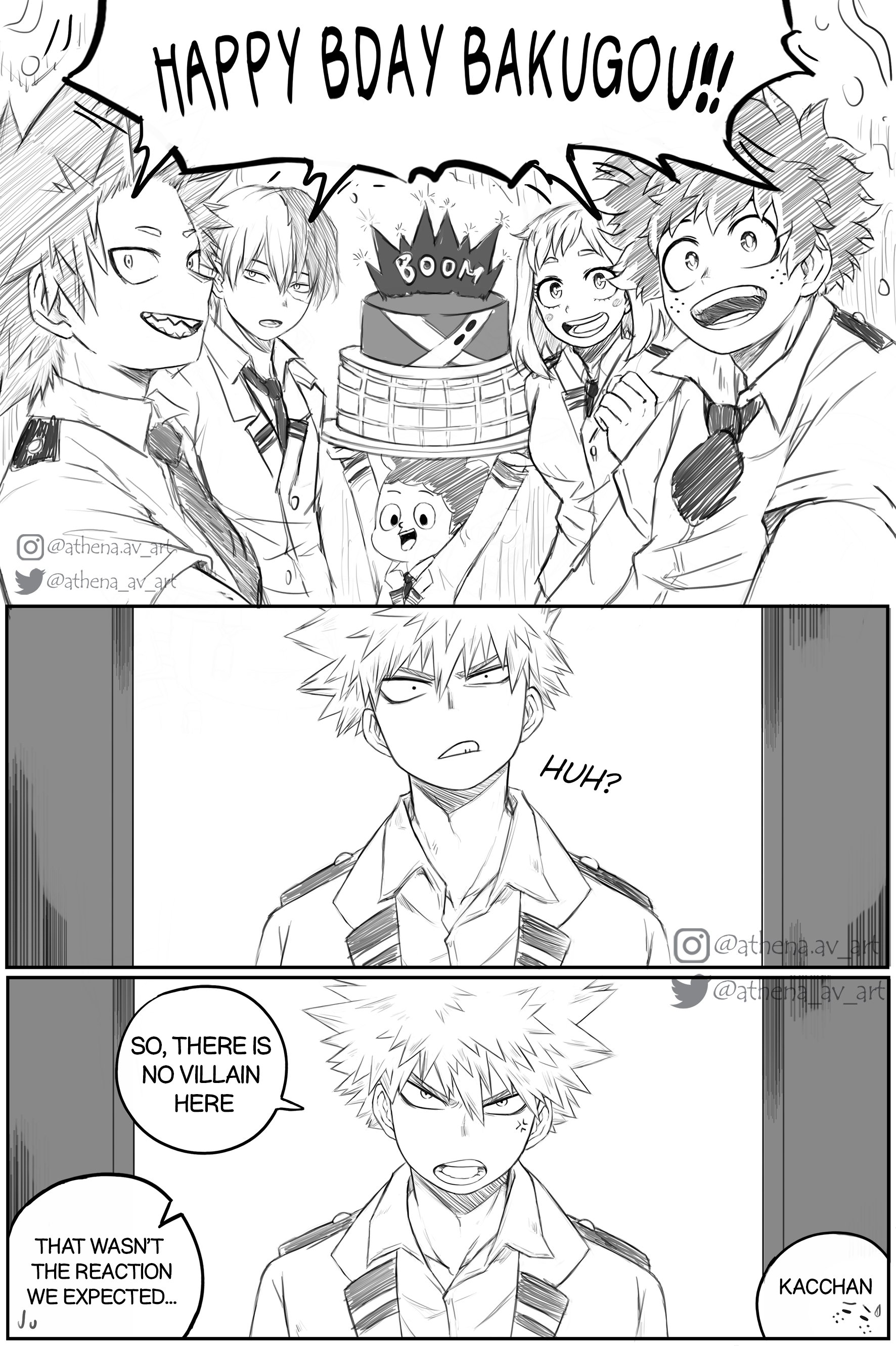 Athena-av art🧡💚Store open!Preorders until May 10 on Twitter: "(Part 2 & 3) Everyone: Surprise ...