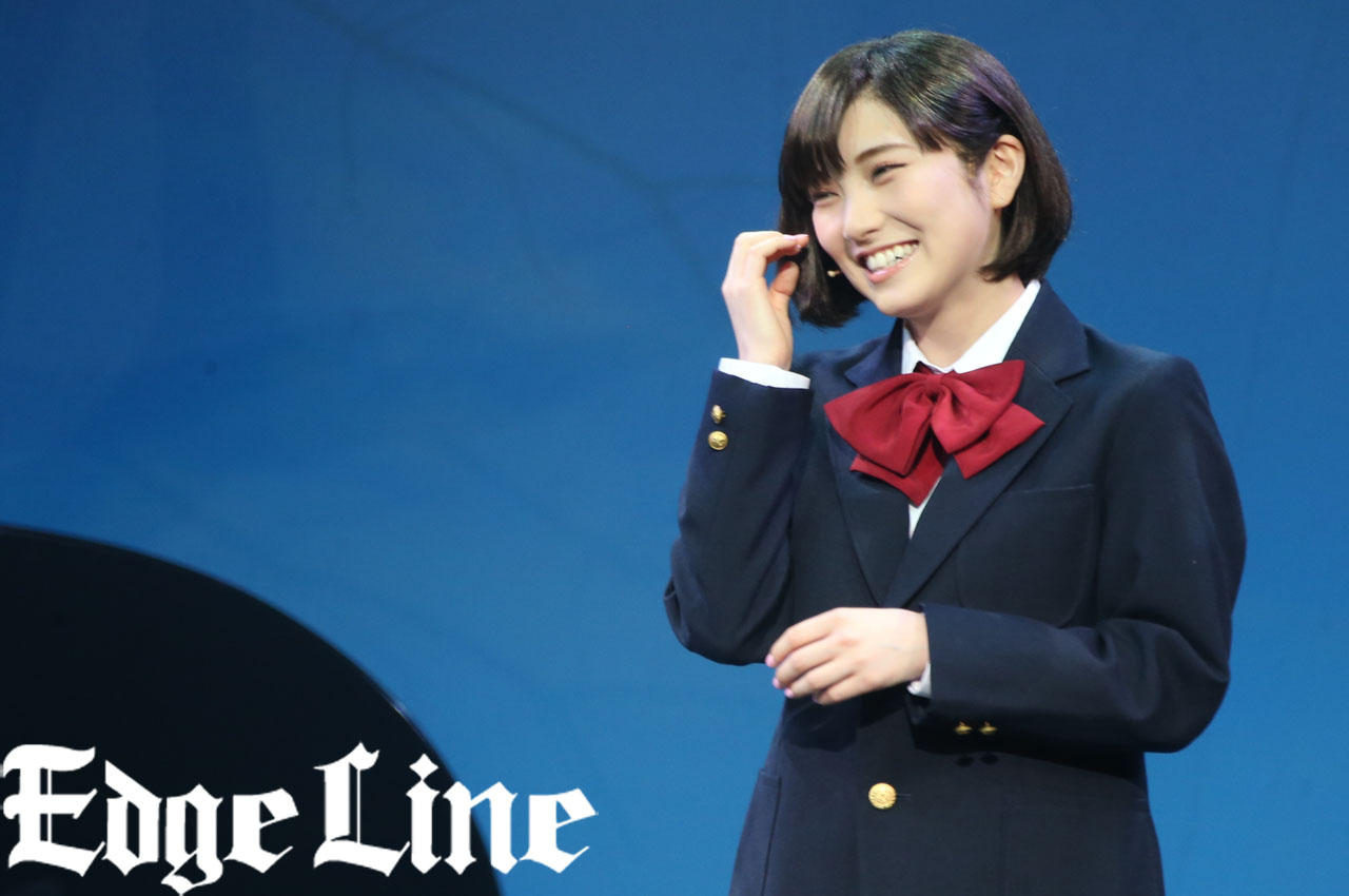 edgeline（エッジライン） on Twitter: "岡田奈々 初挑戦のミュージカルで歌唱の仕方の違いに「普段のアイドルの癖を抜くのがすごく大変でした」！セーラー服姿は「全然恥ずかしく ...