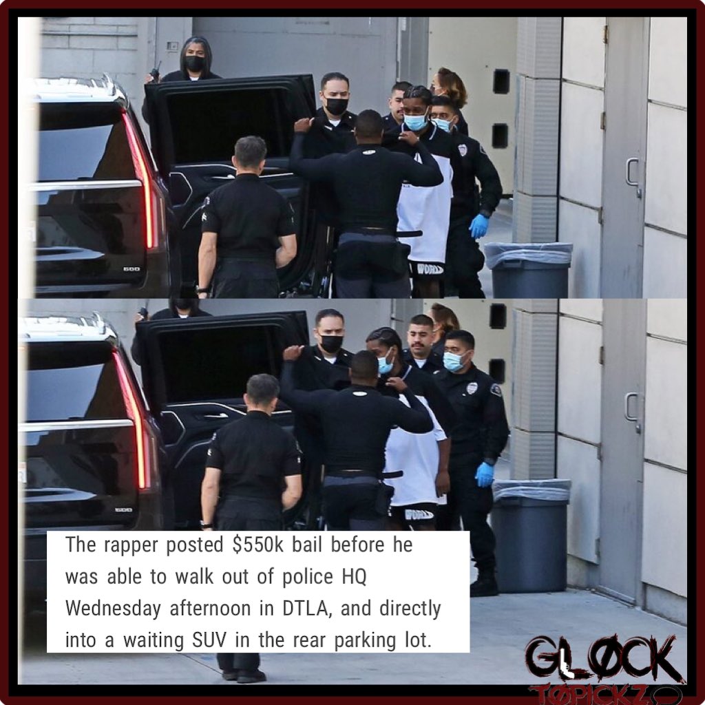 Glock Topickz On Twitter Asap Rocky Released After Posting 550k Bail