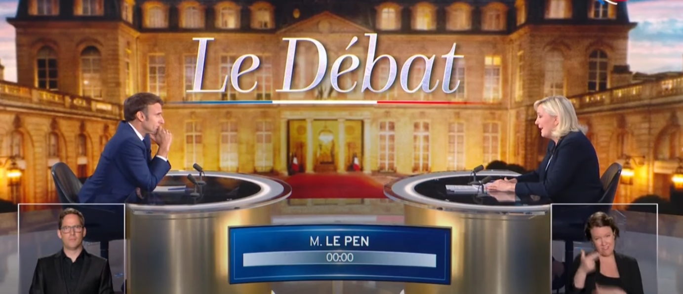ً on Twitter: "it rocks that the french presidential debates have the ...
