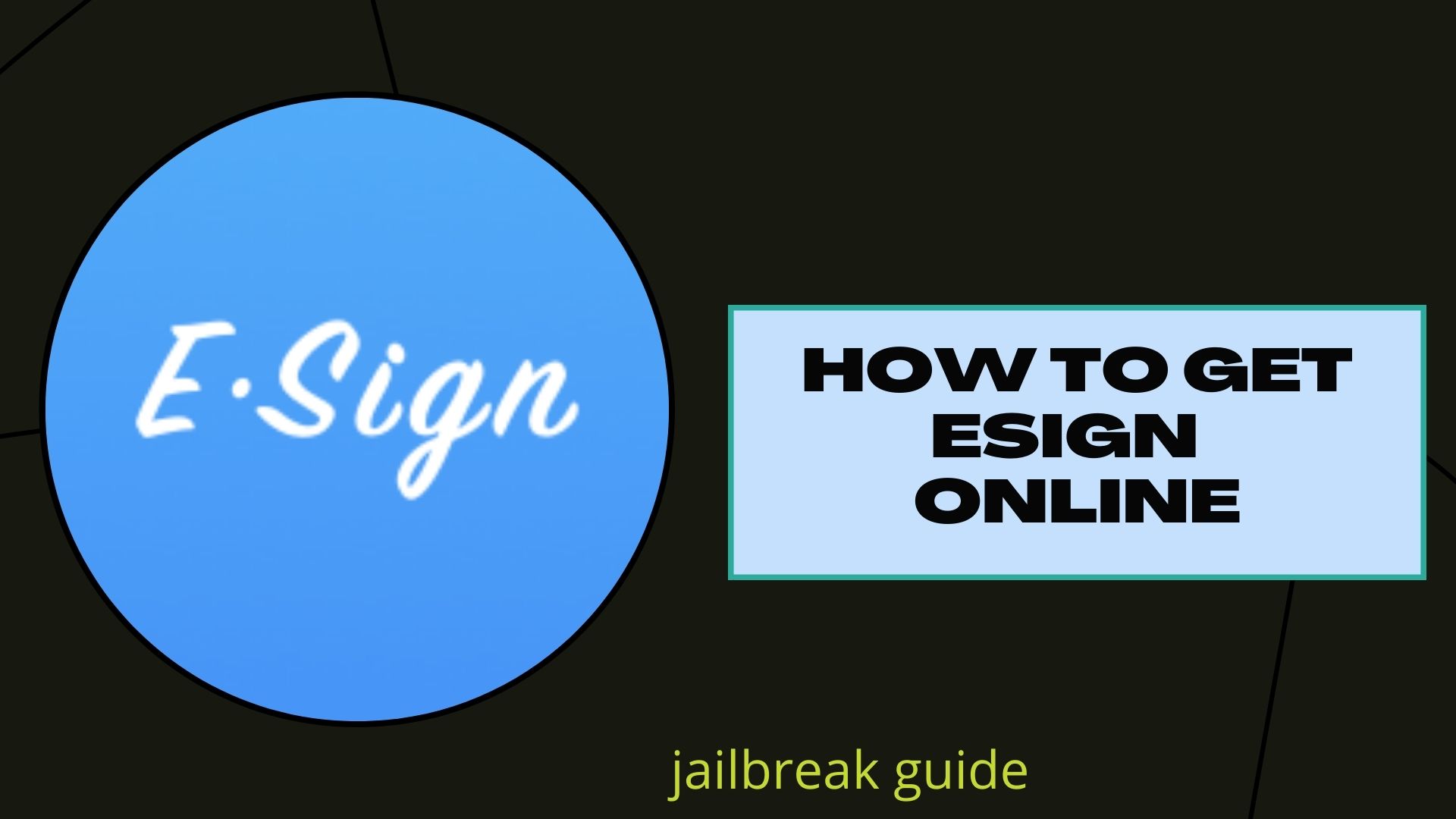 Esign patch on Twitter: Esign patch on Twitter: