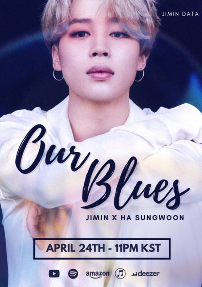JIMIN DATA | SLOW • Stream With You on Twitter: "Jimin’s OST for “Our Blues” is coming out ...