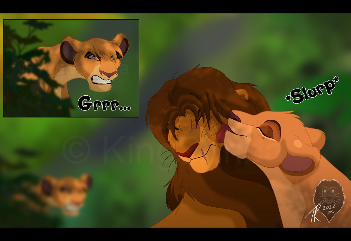 Lion King Vitani And Kopas Cubs