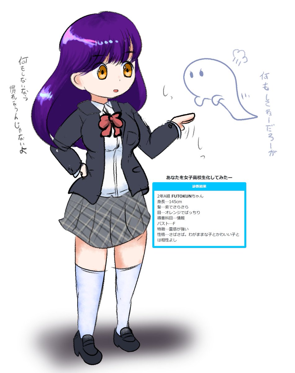 「女子高生化むっずrkgk https://t.co/qaoUeWbp7D 」FUTOKUNの漫画