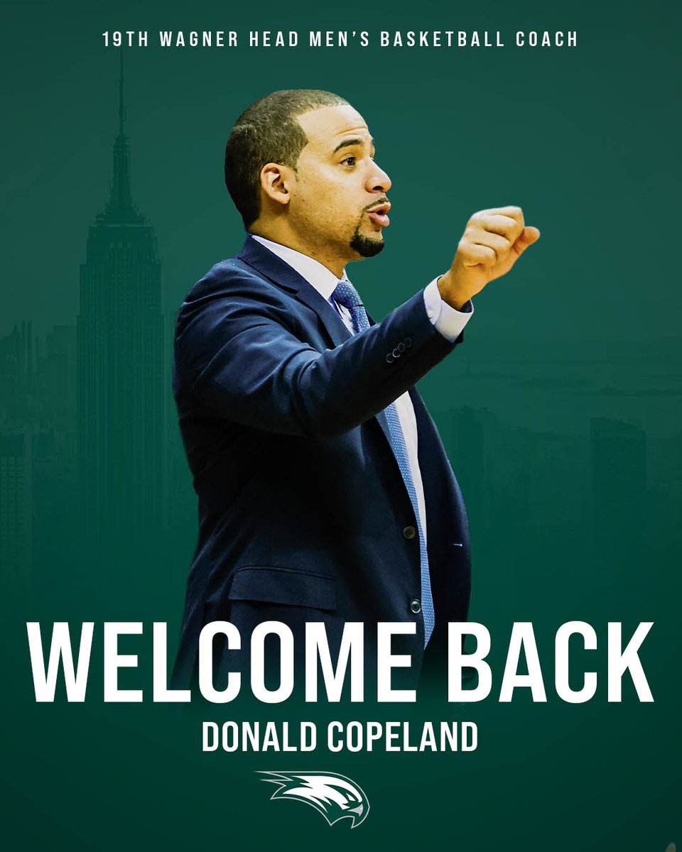 Donald Copeland is officially the new Wagner Seahawks head coach : r ...
