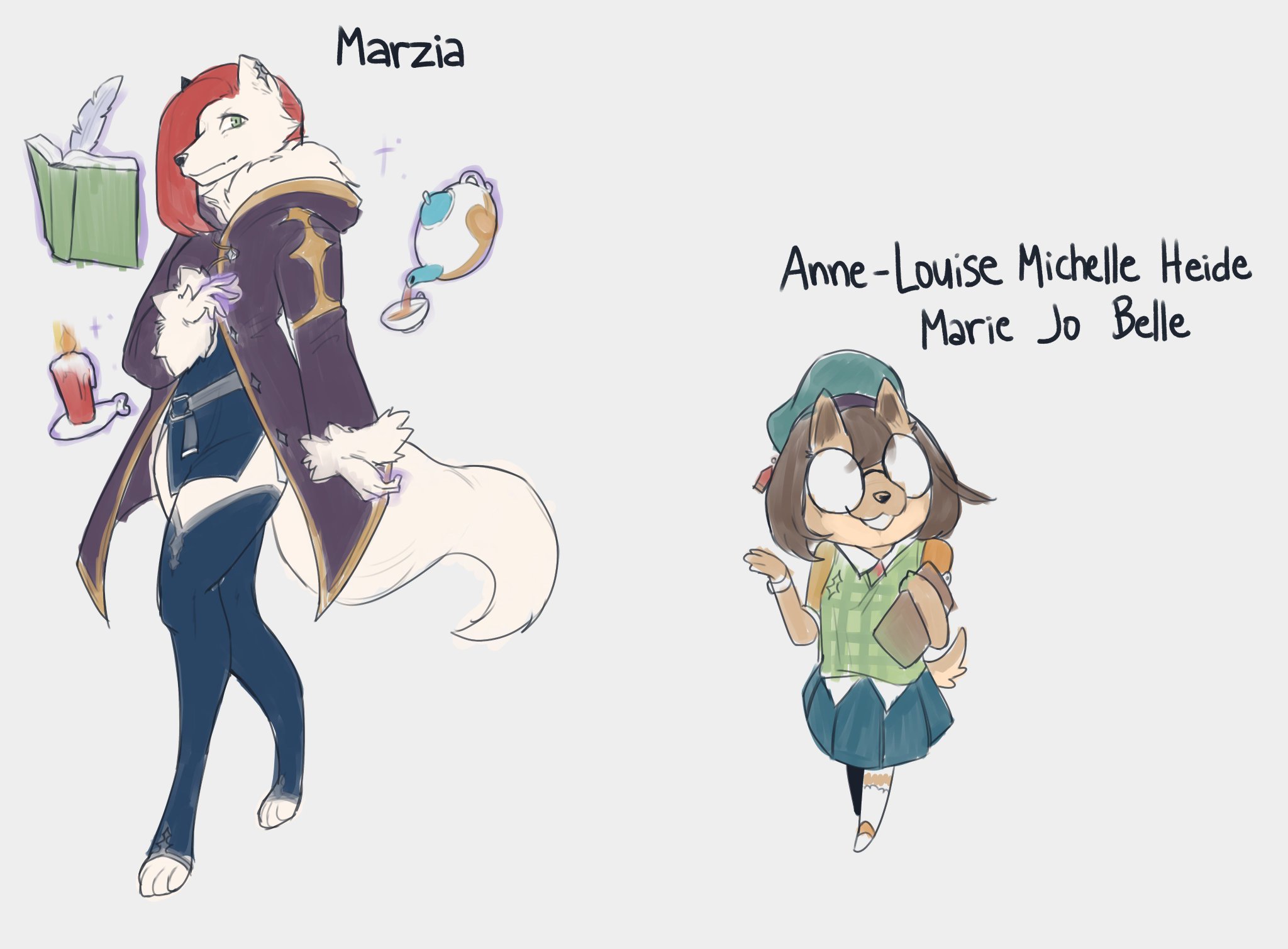 Exsys | Commissions closed on Twitter: "Meet the other 2 members of the Guild of Twin Stars ...