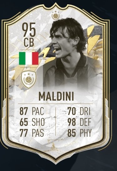 Maldini Prime Moments SBC is out now 🔥 Will you do him? 👇 Arcade-Fut ...