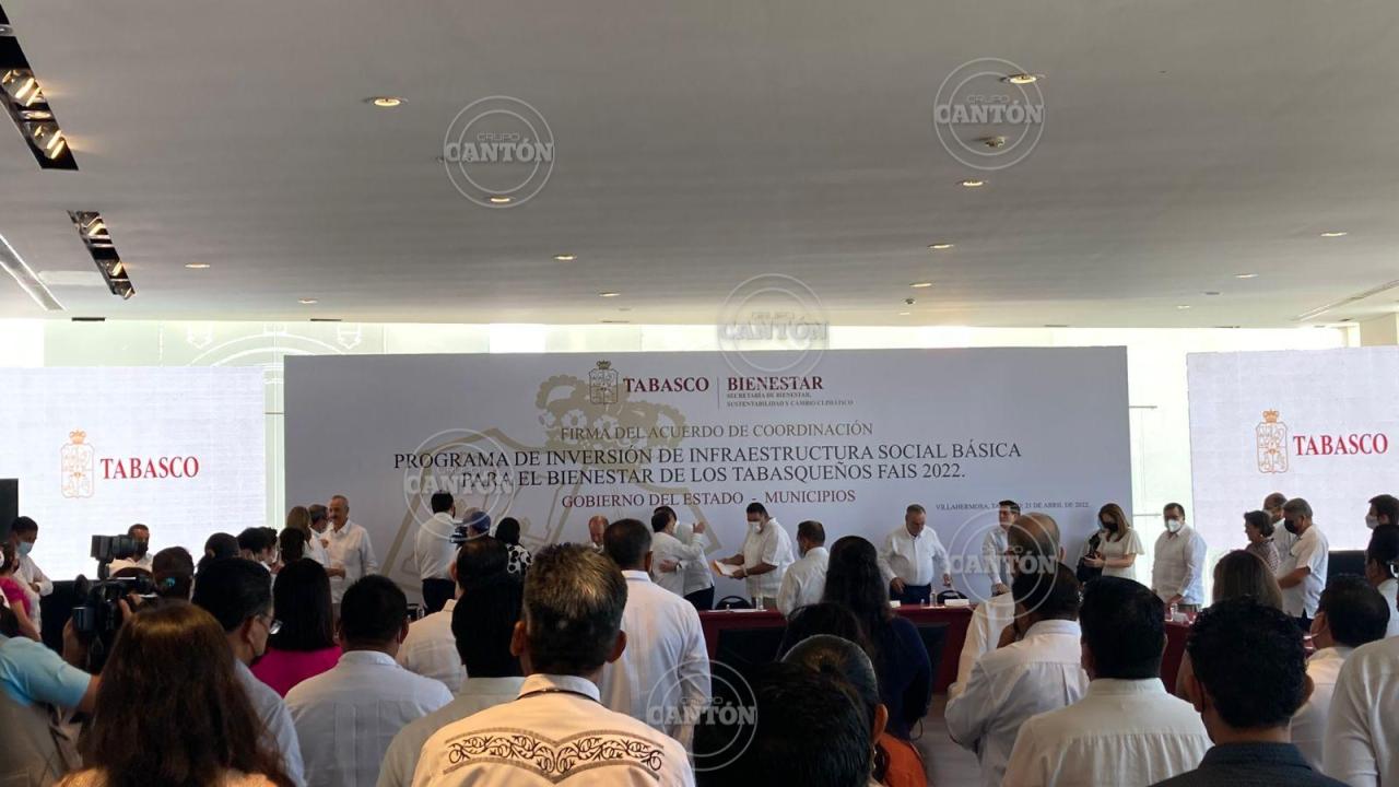 Tabasco Hoy On Twitter Almomento🔴 Inicia El Evento De La Firma De