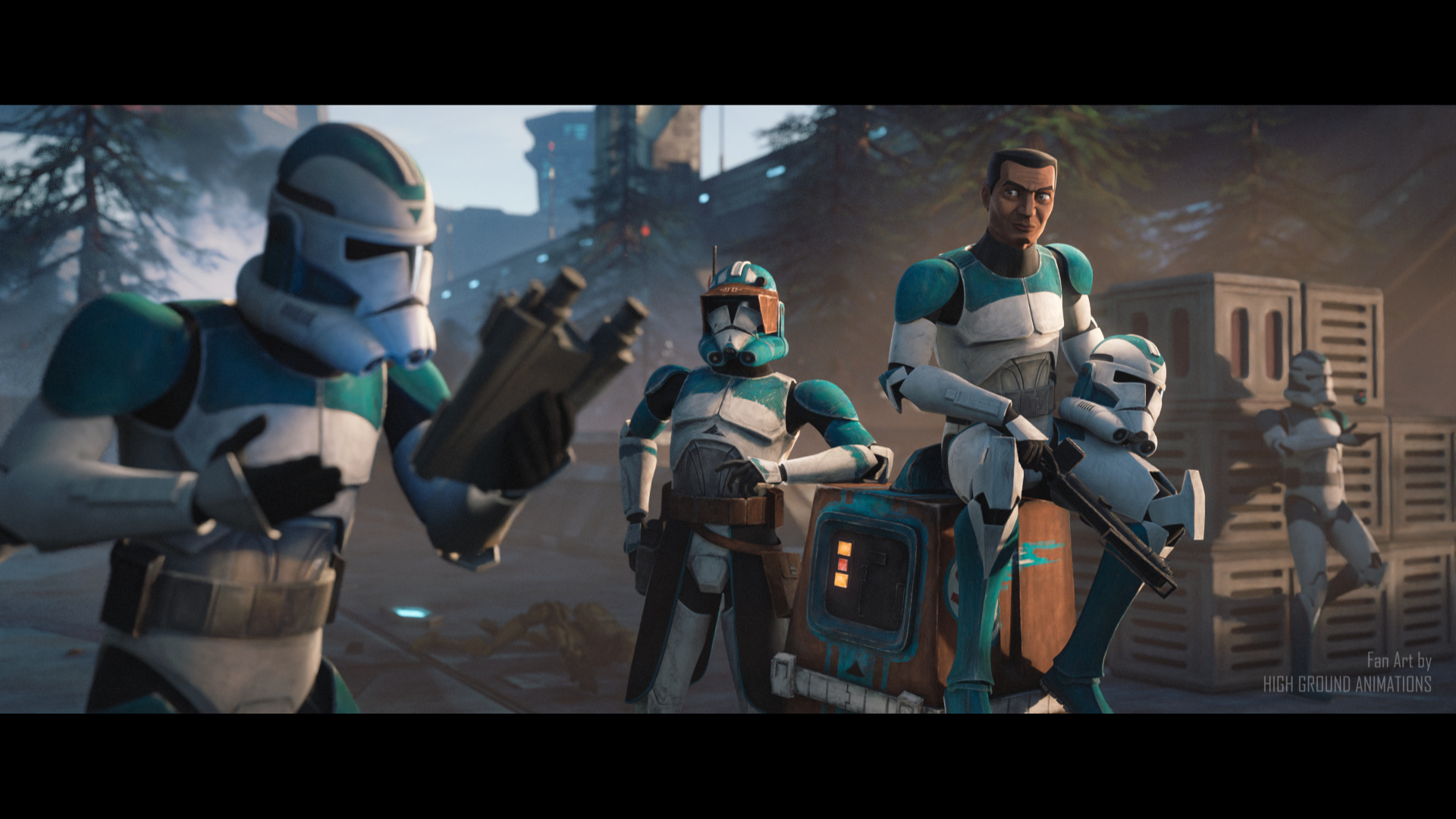 Star Wars The Clone Wars Clone Troopers Wallpaper