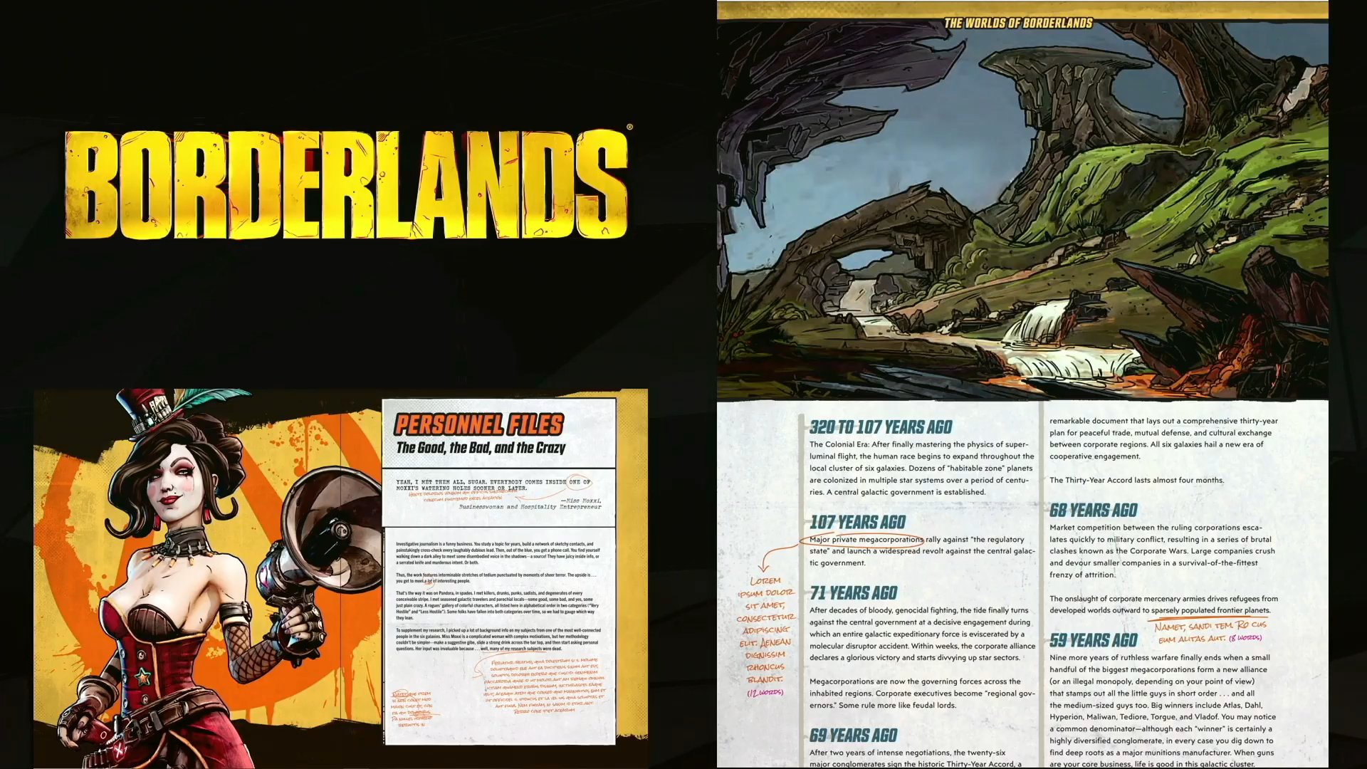 Borderlands Lore