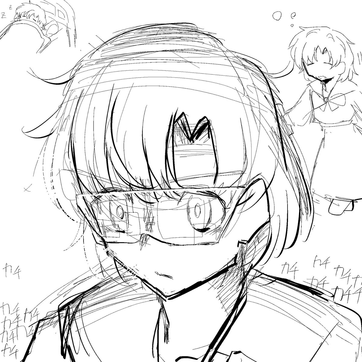 「調べ物とか勉強で割と夜更かししてそうな水野 」あまみつき🌙C106土曜南q-44bの漫画