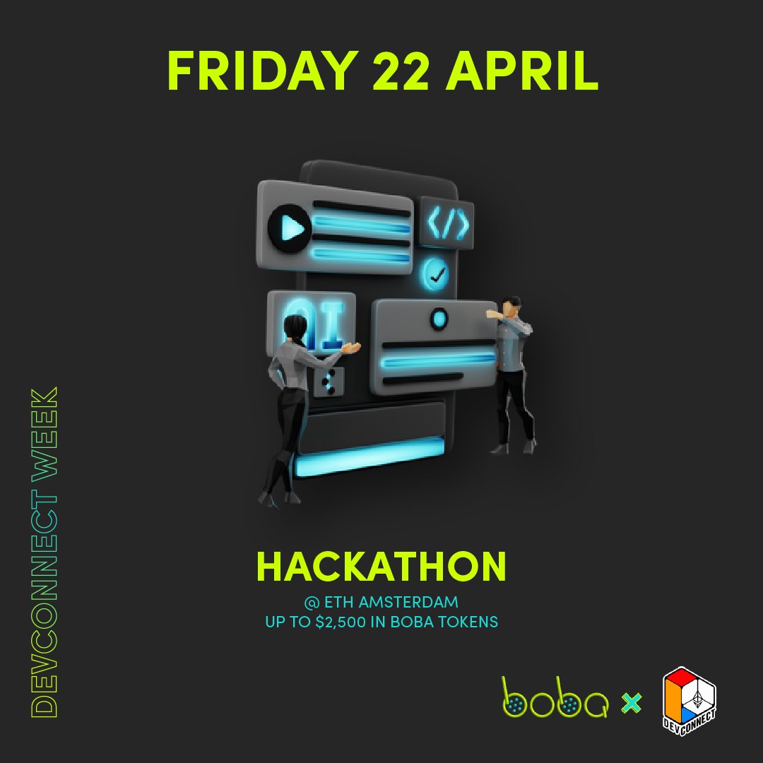 Boba Network ($BOBA) is in Amsterdam! 🌷 on Twitter: "Thank you for everyone coming out to Boba's ...