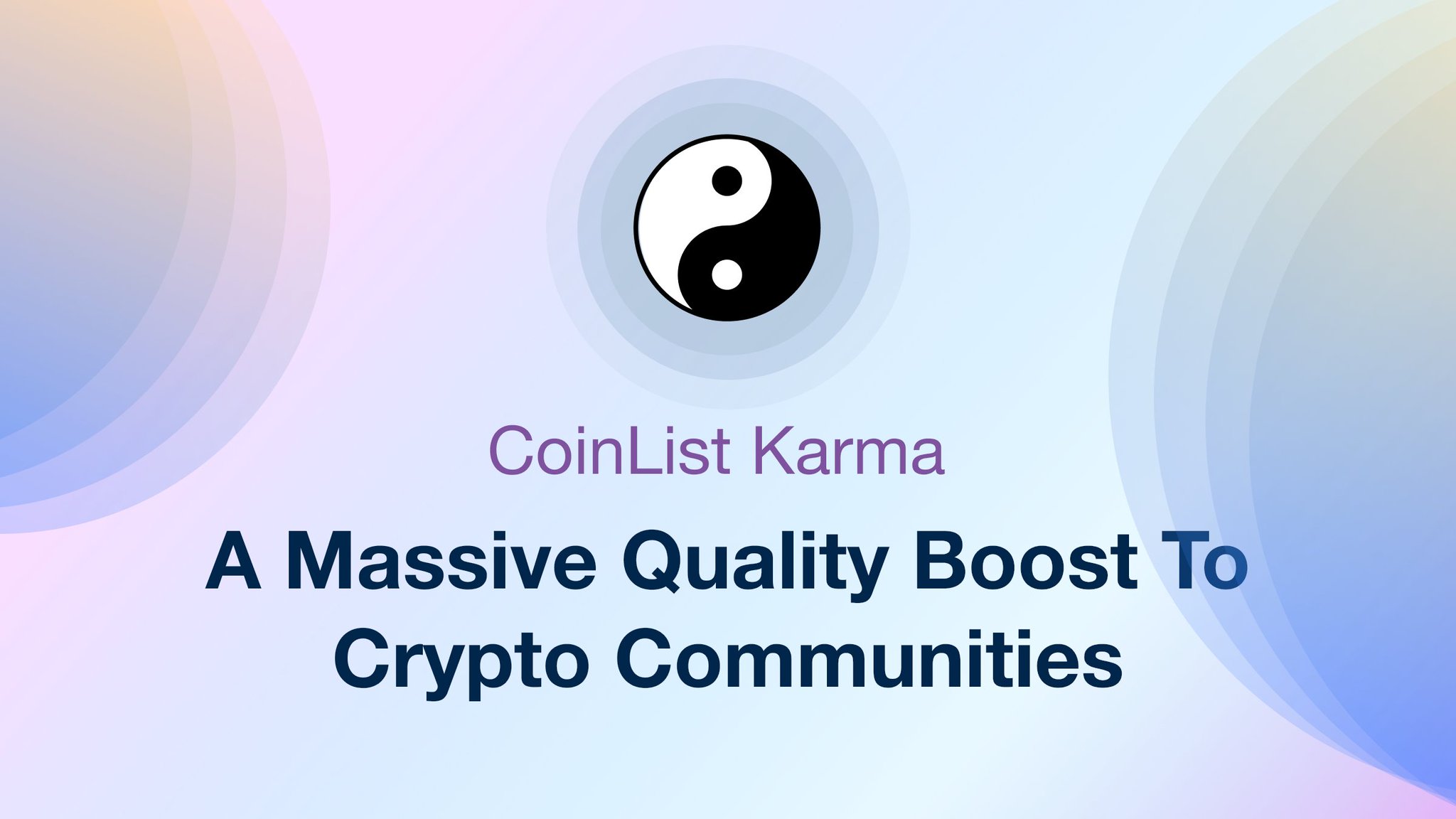CoinList on Twitter: "☯️ At CoinList, we strive to drive targeted and high-quality communities ...