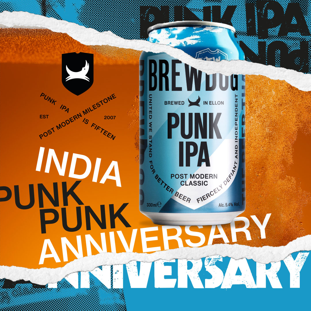 BrewDog Japan on Twitter: "15名様に当たる🎉#brewdog_punks キャンペーン 🍻賞品 PUNK IPA1ケース（24本入）＆限定Tシャツ👕 公式 ...