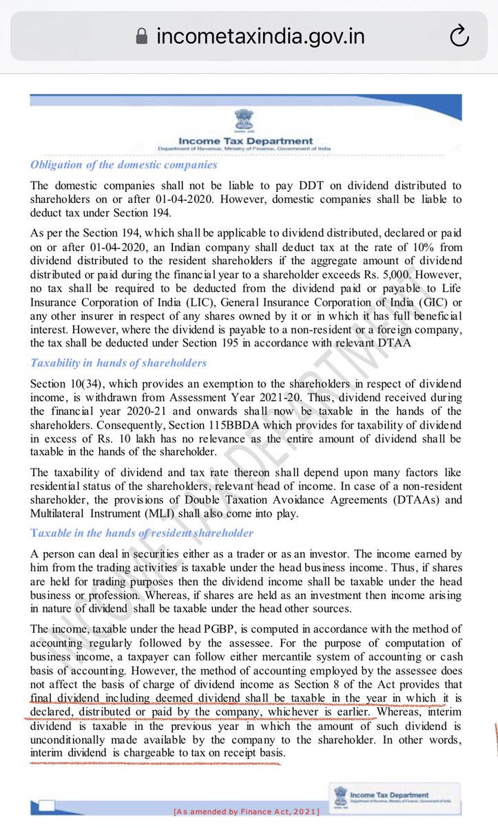 Do you know there is a crucial difference between Interim Dividend vs ...