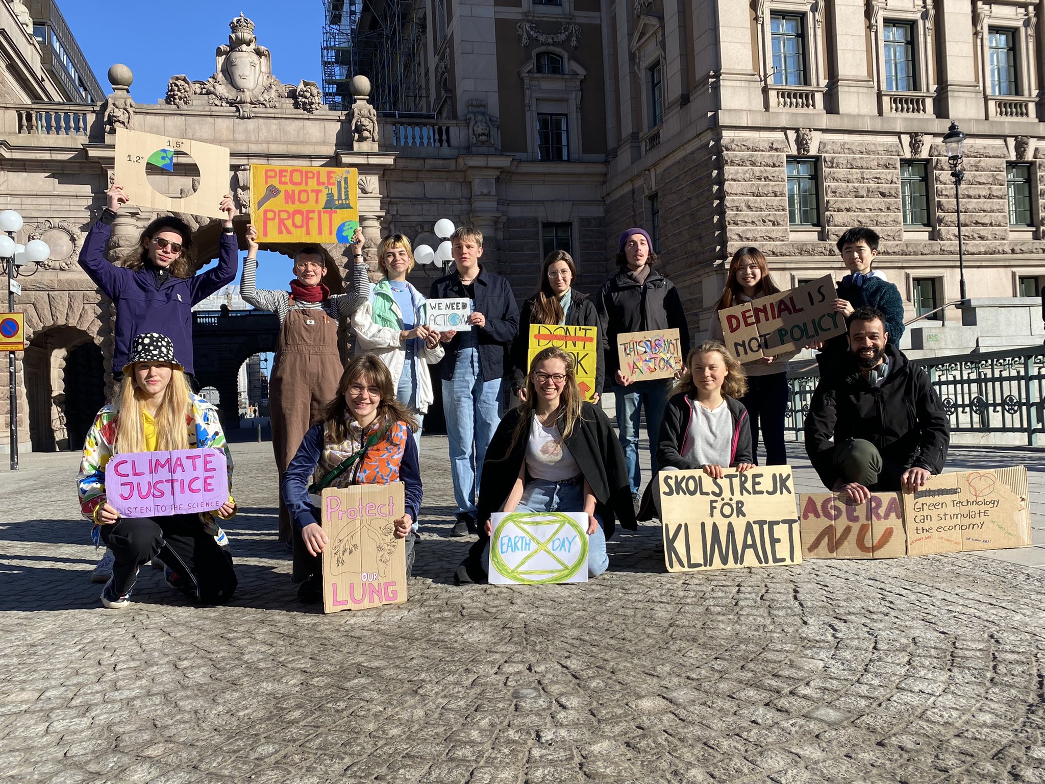 Greta Thunberg on Twitter: "School strike week 192. This is not a ...