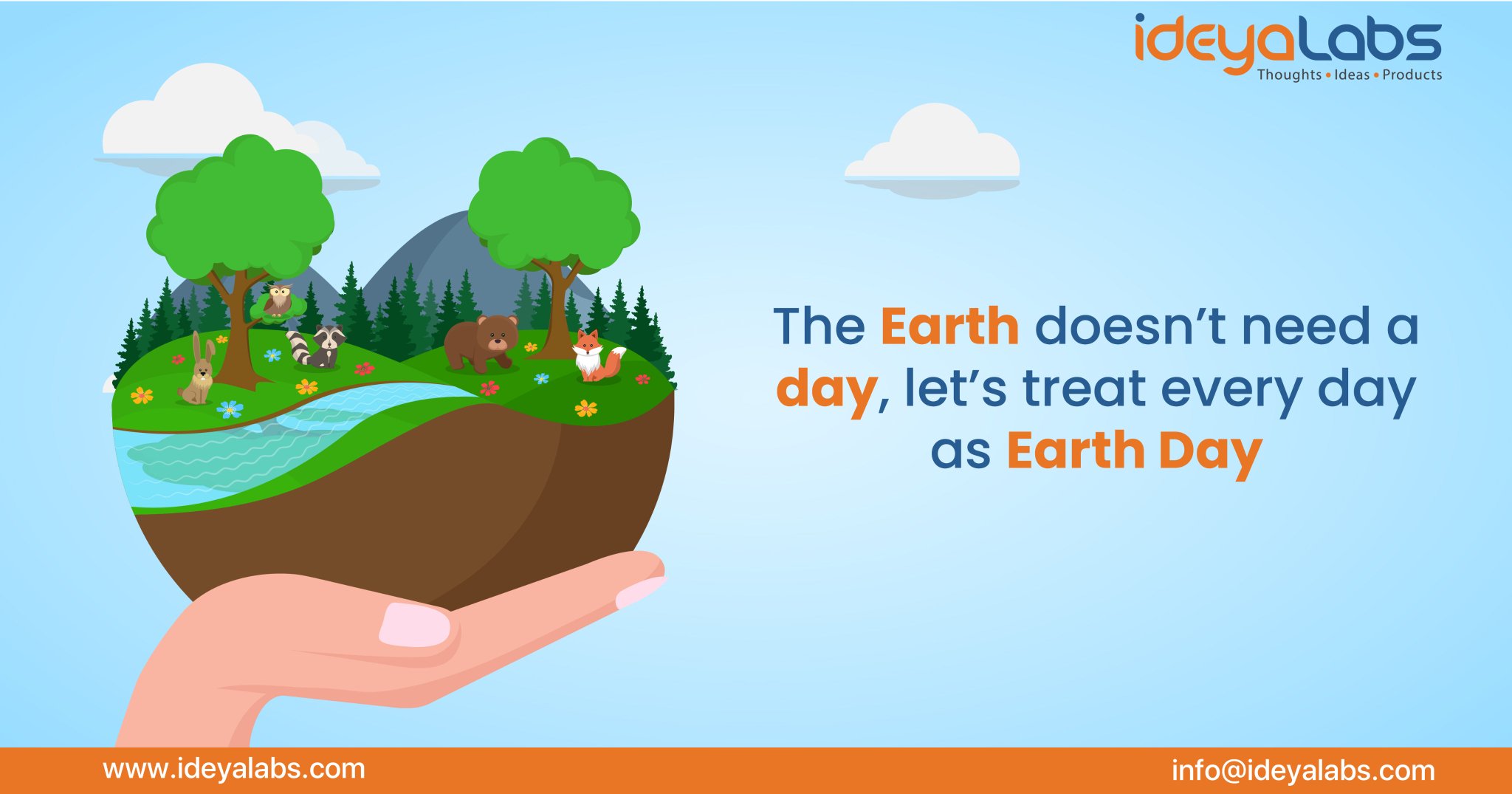 ideyaLabs on Twitter: "It’s our responsibility to take care of Earth ...