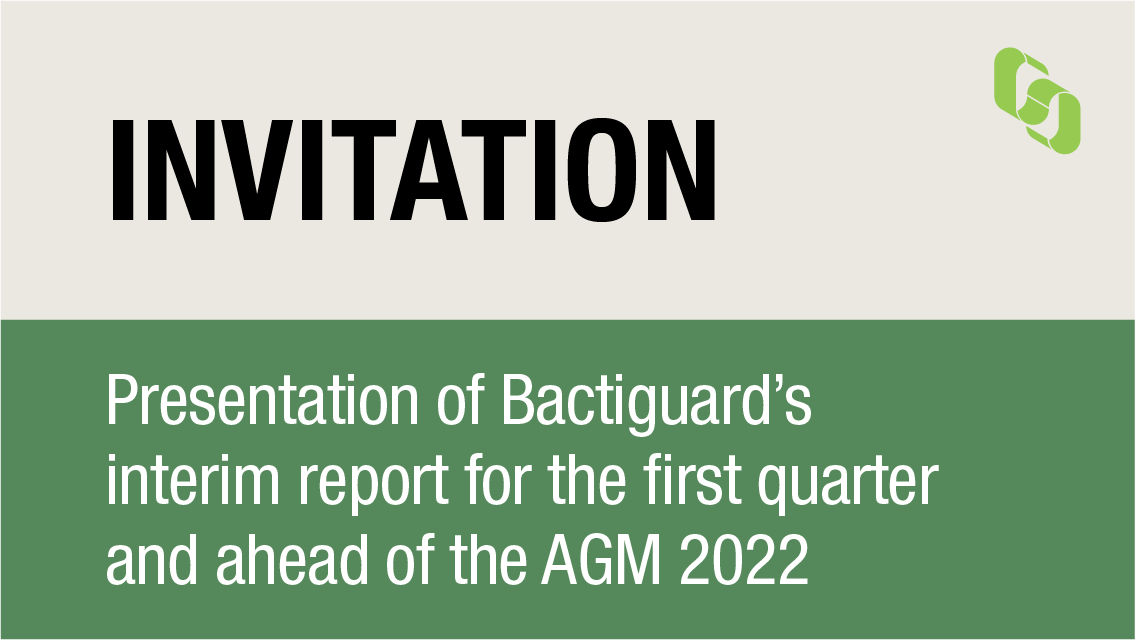 We prevent infections in Bactiguard