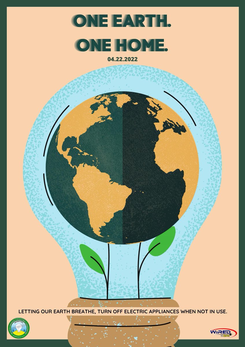 Event - One Earth. One Home. NORECO II is one in celebrating Earth Day ...