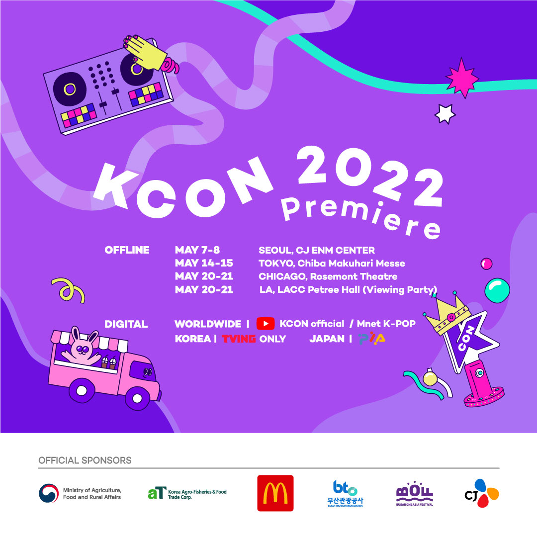 KCON official on Twitter: "KCON 2022 Premiere platform guide Check out the offline and digital ...