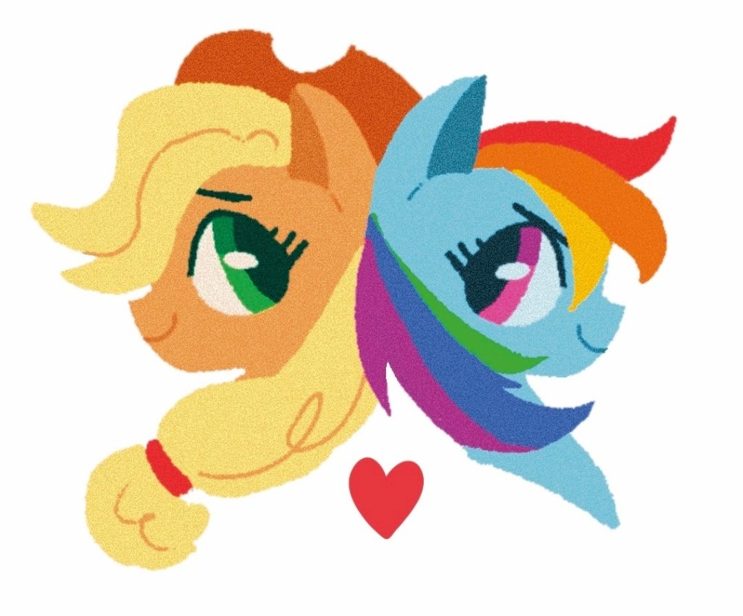 Rainbow Dash And Applejack Kiss Human