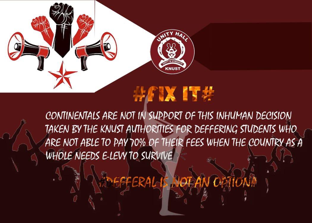 Unity Hall Knust Logo