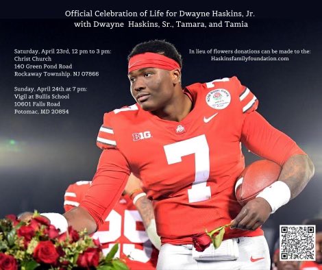 Scott Abraham on Twitter: "The parents of Dwayne Haskins, Jr. will not attend his funeral ...
