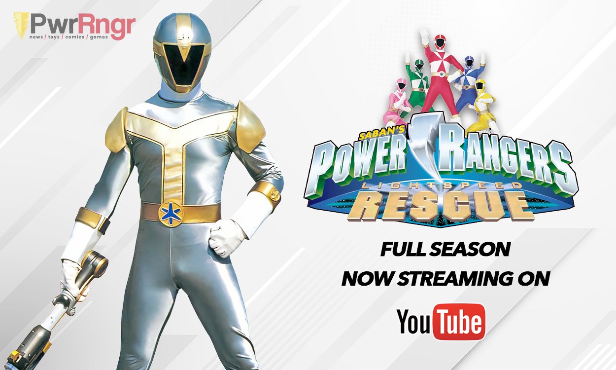 Power Rangers Lightspeed Rescue Titanium Ranger