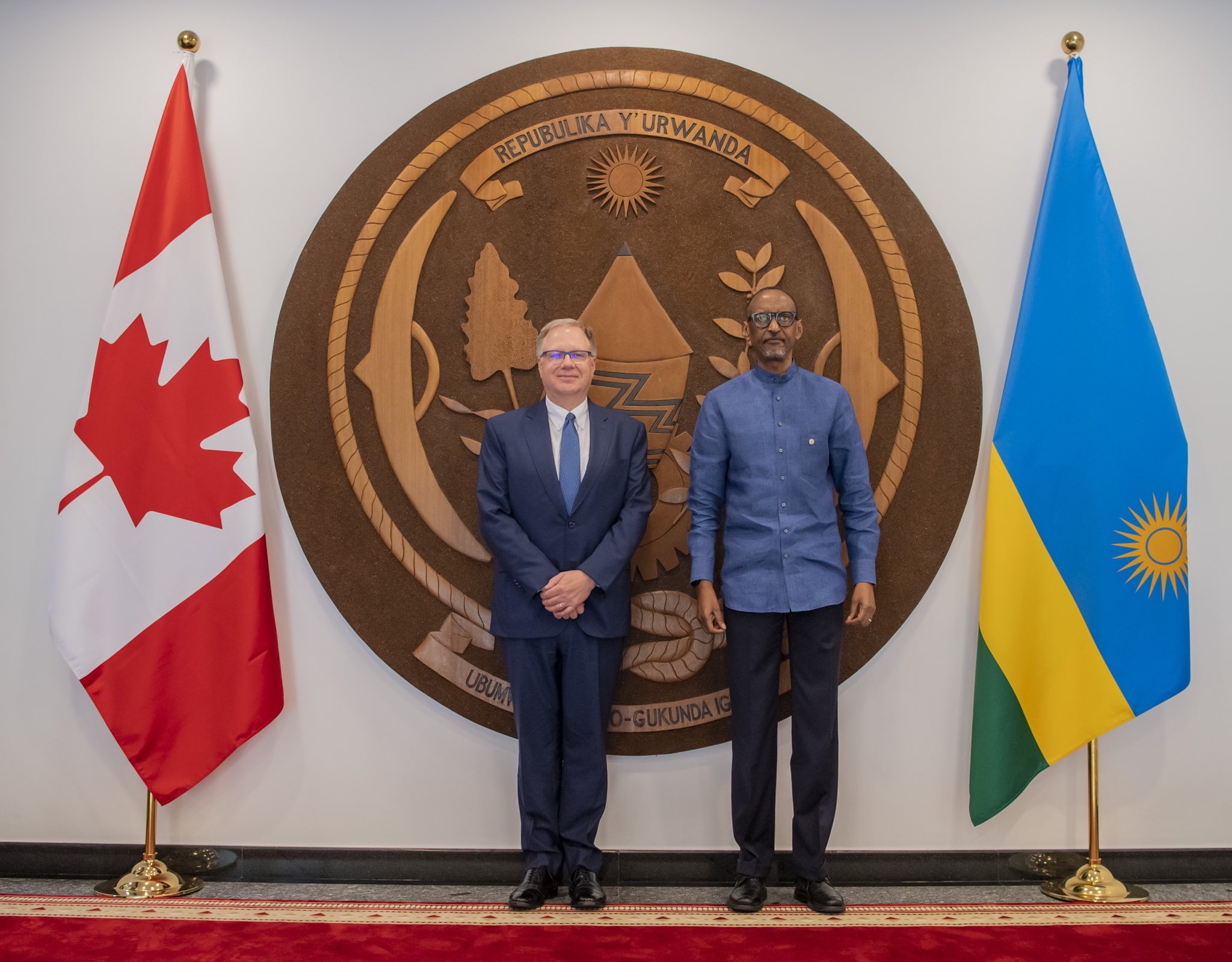 Presidency | Rwanda on Twitter: "President Kagame also received letters of credence from new ...