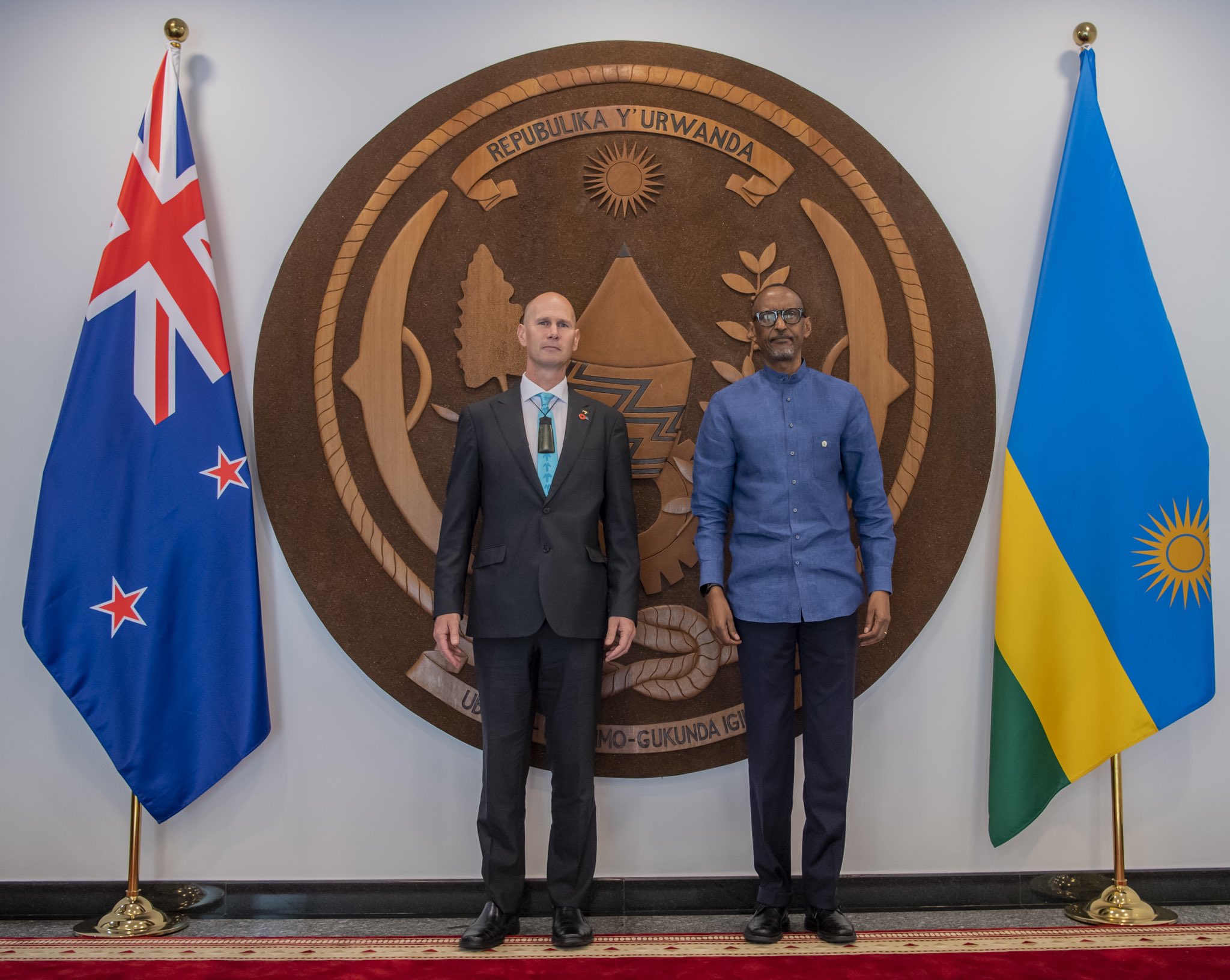 Presidency | Rwanda on Twitter: "President Kagame also received letters of credence from new ...