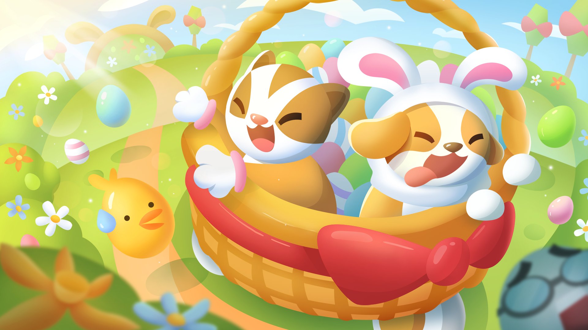 Adopt Me! on Twitter: "Easter wallpapers and coloring pages are up on ...