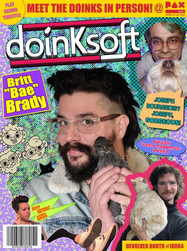 Devolver Digital on Twitter: "You can meet Gato Roboto and Demon Throttle developer @Doinksoft ...