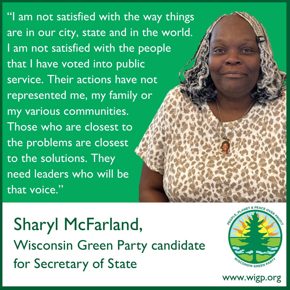 Green Party Candidate 2000