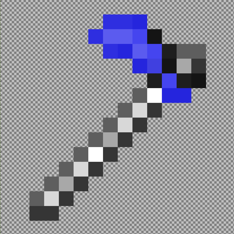 Minecraft Diamond Pickaxe Transparent Background Transparent Hail