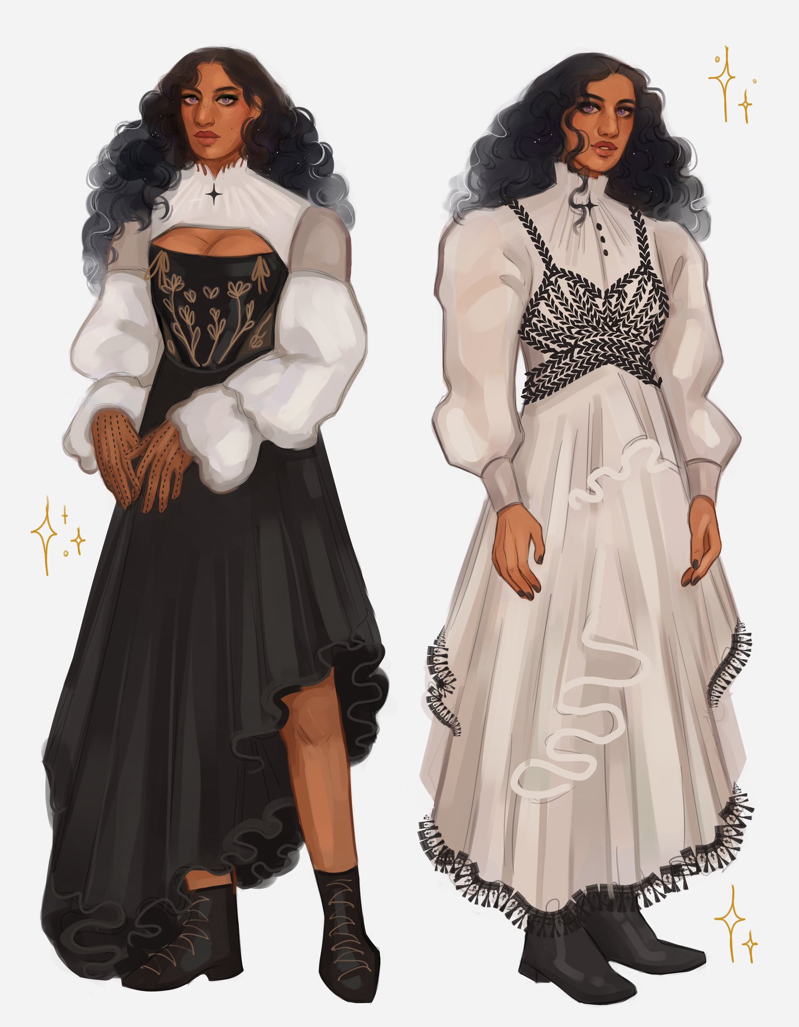 maya 🗡🕯 on Twitter: "ragamuffin (some #yennefer outfits i threw together) https://t.co ...