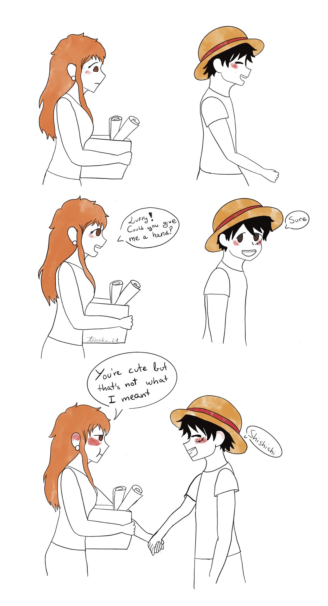 One Piece Nami Comic