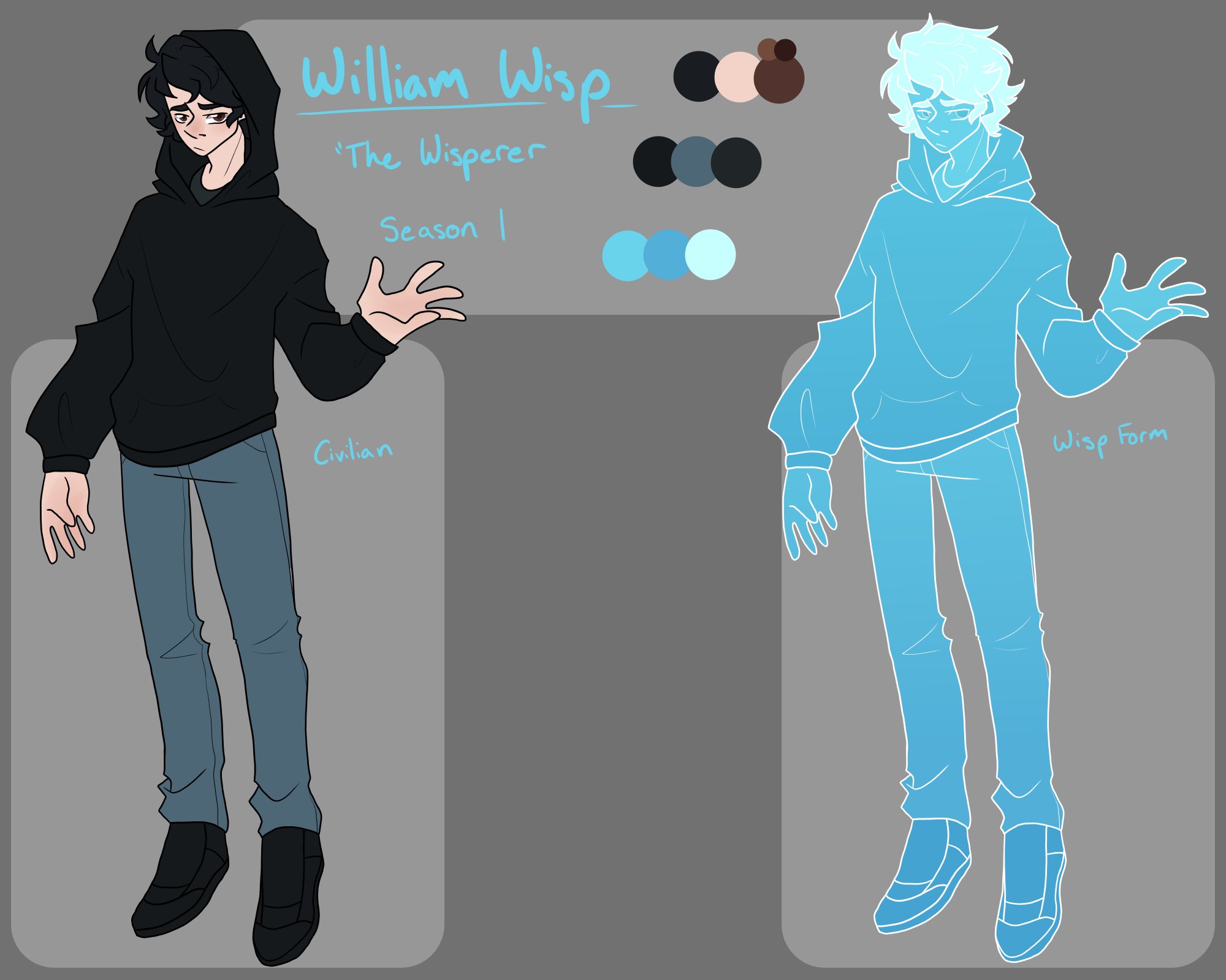 happy null-idays on Twitter: "William Wisp - The Wisperer (Season 1 VS Season 2) It was about ...