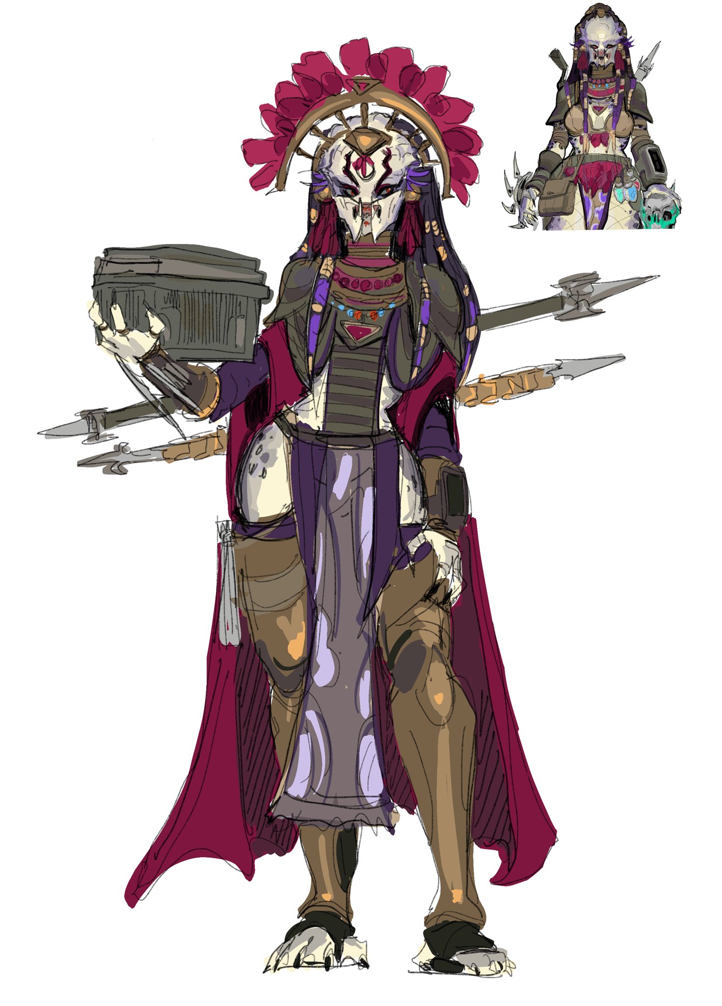 Predator Huntress Art