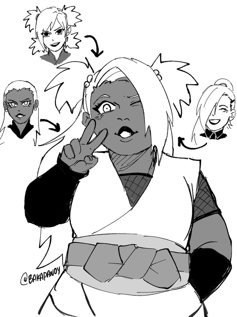 「Chocho's hair style being influenced by her mama and two aun」Dr. Pandy ...