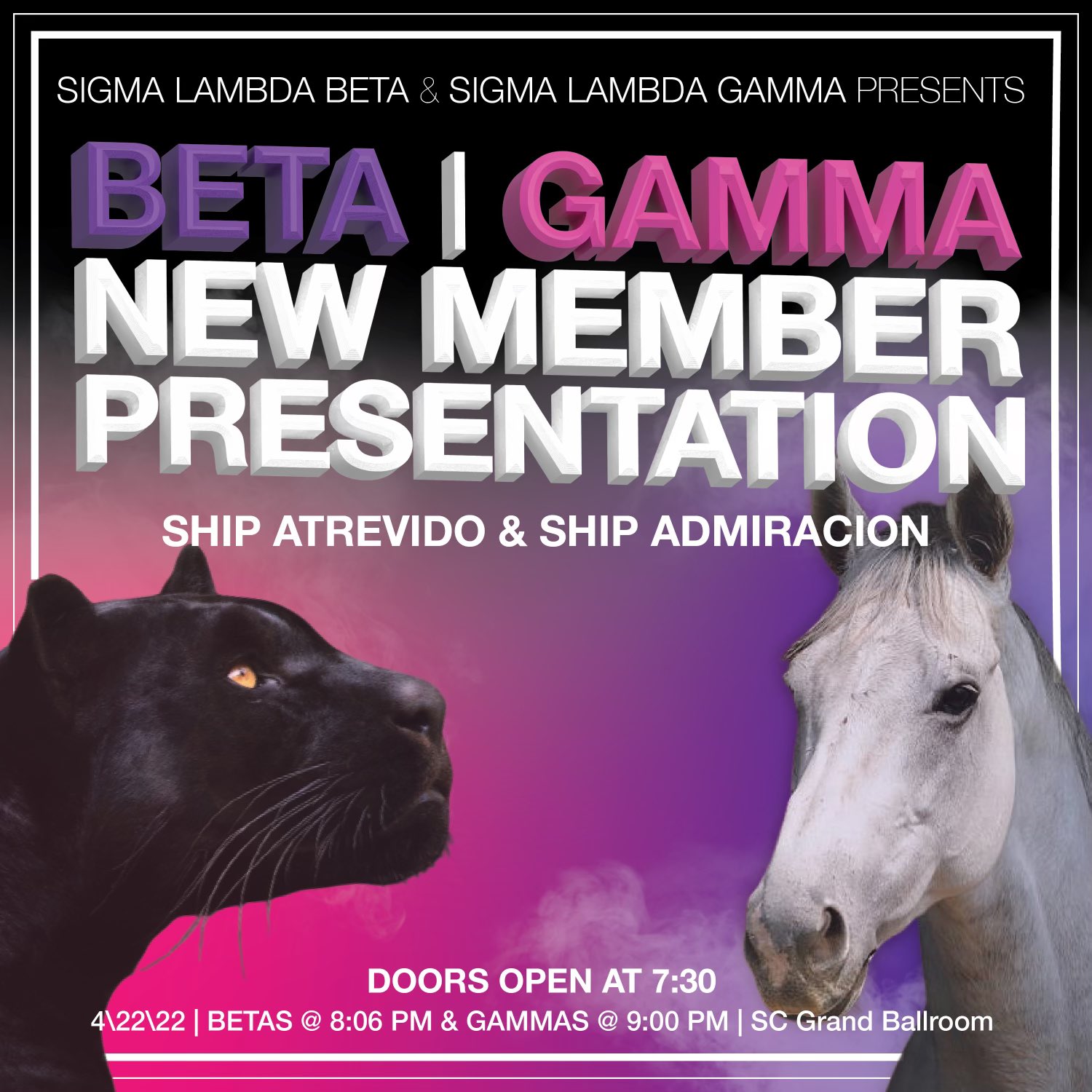Sigma Lambda Gamma Flyers