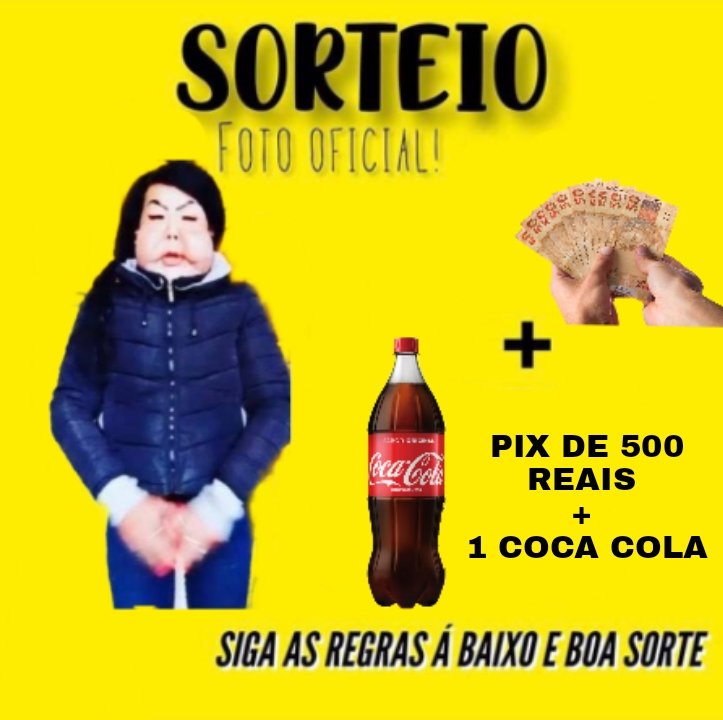 acervo juju oliveira (juju do pix) on Twitter: "📣 SORTEIO PIX 10 REAIS + 1 COCA COLA 2 LITROS O ...