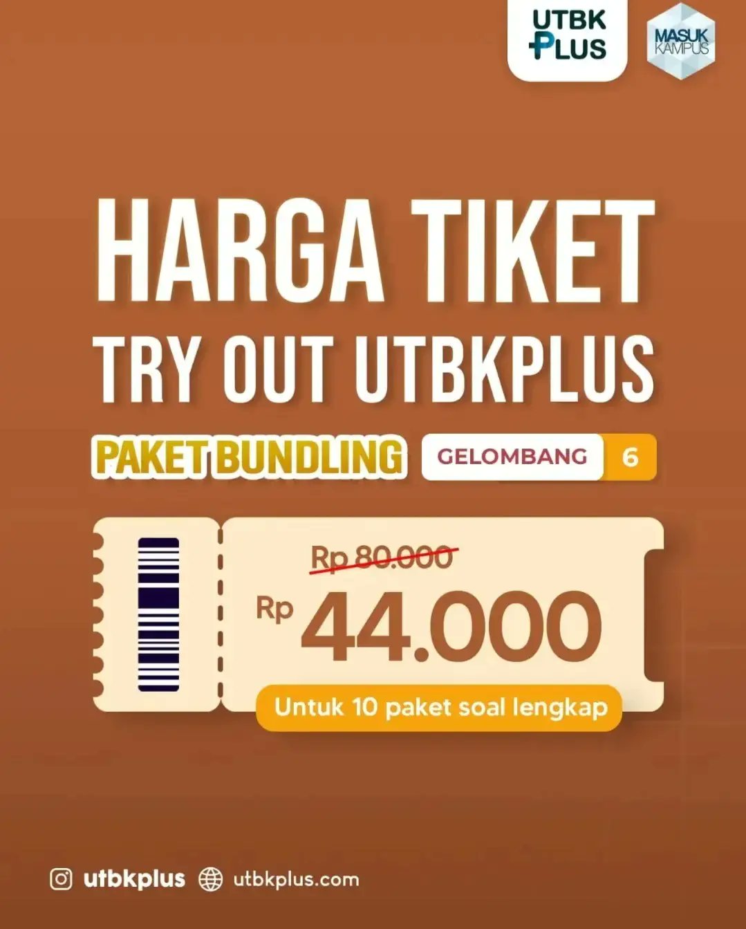 TRY OUT ONLINE UTBK SBMPTN (@utbkplus) / Twitter